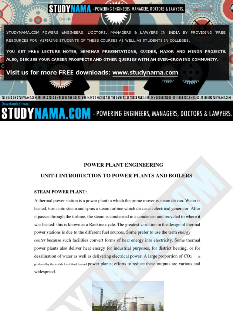Powerplant Engineering | PDF | Boiler | Nuclear Reactor