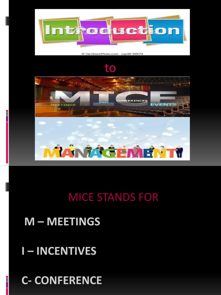 MICE Events Explained | PDF | Business | Economies