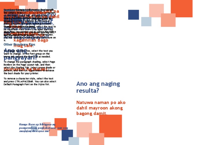 Lugar Lugar: Lugar Lugar:: Ano Ang Naibigay Mong Desisyon? | PDF ...