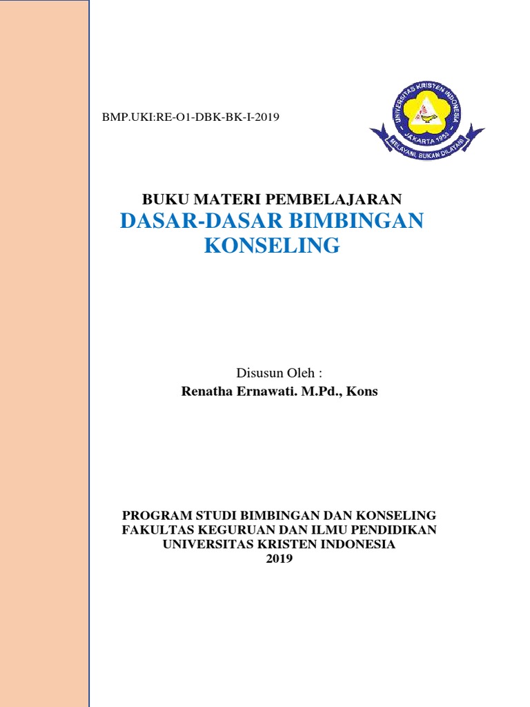 BMP Dasar Dasar BK | PDF