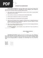 Affidavit of Family Composition | PDF | Affidavit | Public Law
