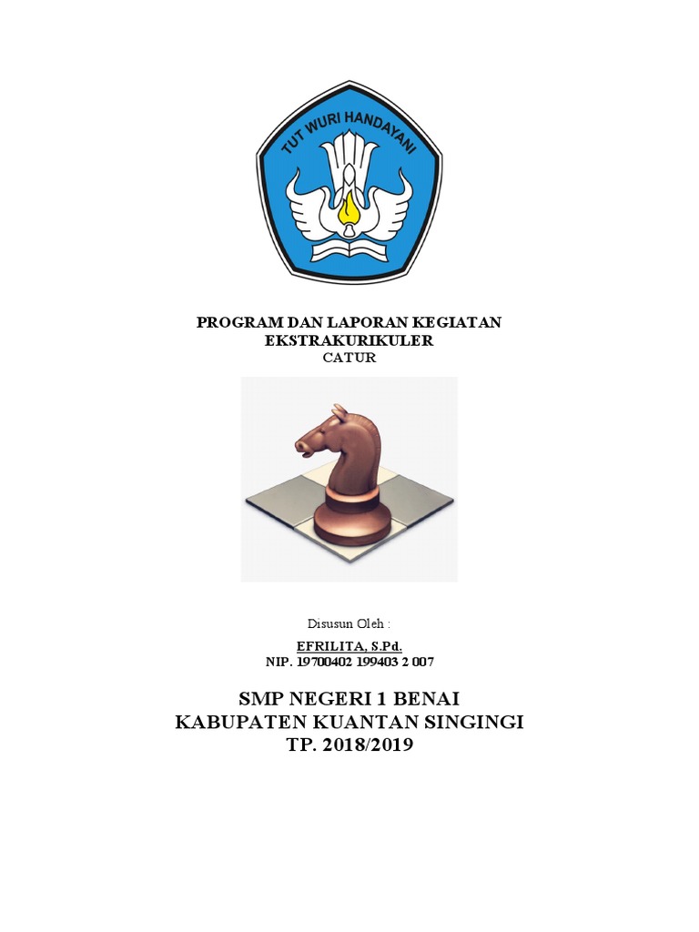 Cover Program Kerja Ekstrakurikuler Pdf