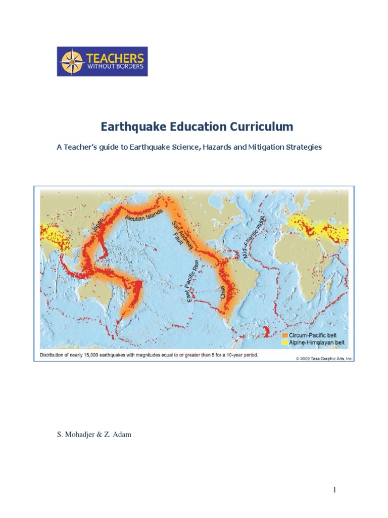 Teachers Guide Earthquake Education | PDF | Deformation (Engineering ...