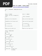 Through and Through (Chord Chart) | PDF | Song Structure | Recorded Music