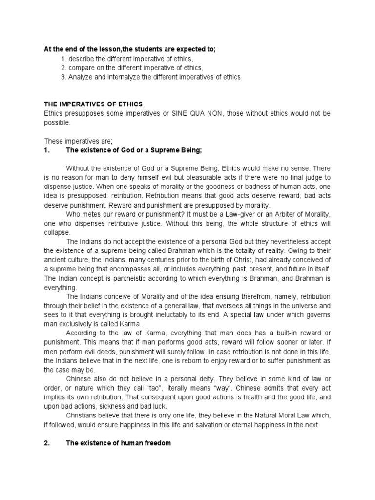 At The End of The Lesson, The Students Are Expected To | PDF | Hell ...