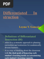 Differentiation Placemat | PDF | Educational Assessment | Gifted Education