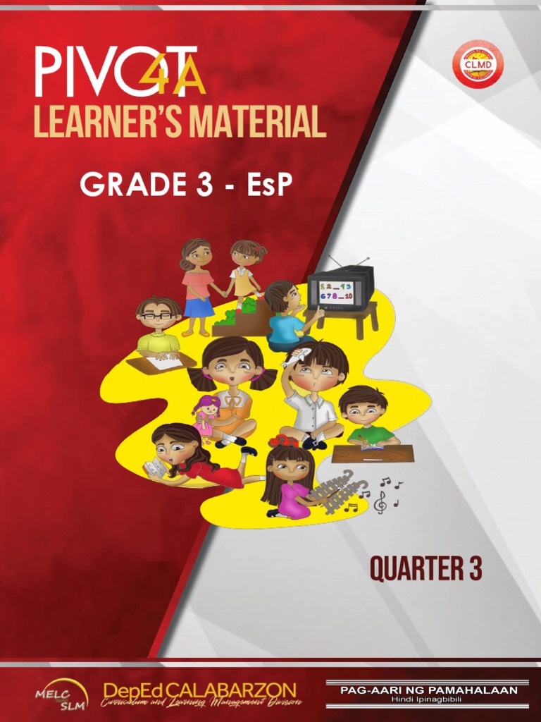 Grade 3 - Esp: Subject | PDF