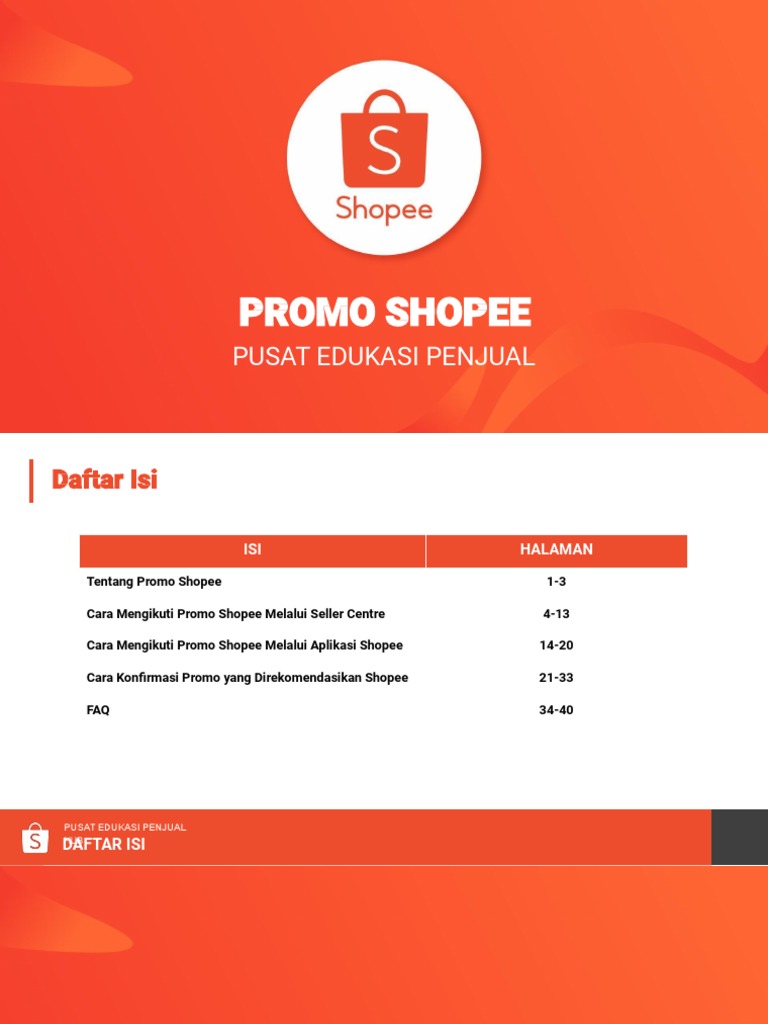 Cara Mengikuti Promo di Shopee | PDF