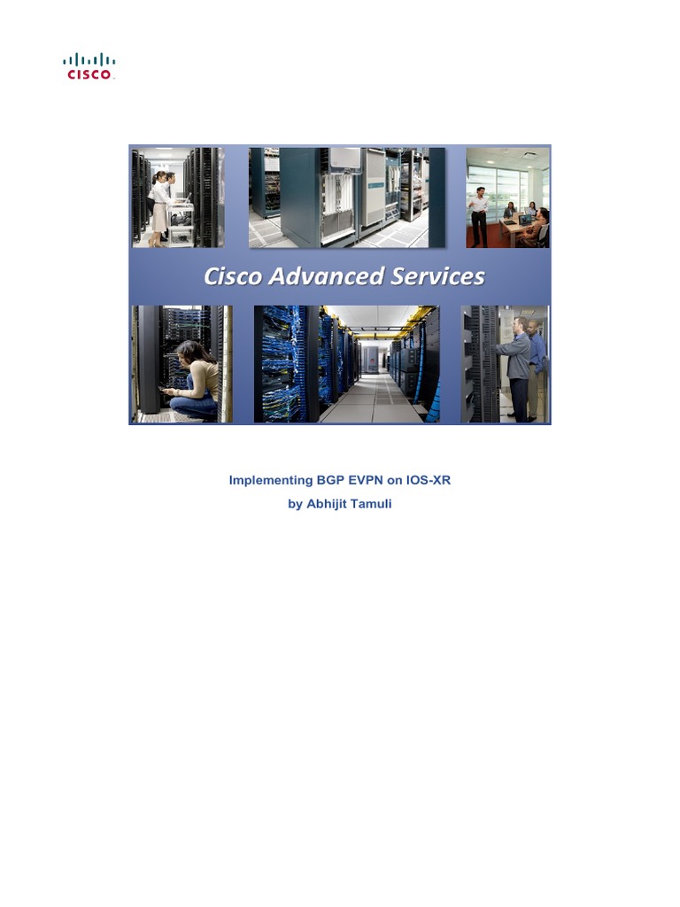 Implementing BGP EVPN On IOS-XR | PDF | Computer Network | Internet ...