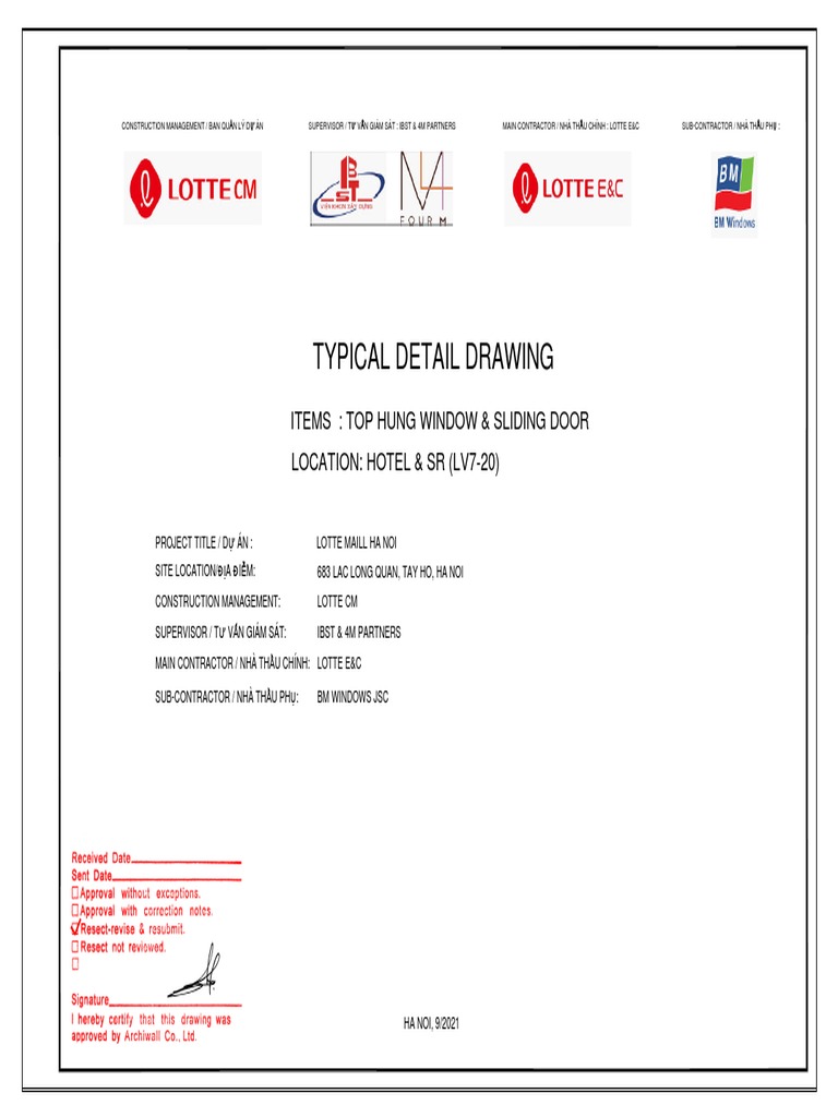 Comment - 210906 FACADE SHD For Typ Details-Sliding Door and Top-Hung ...