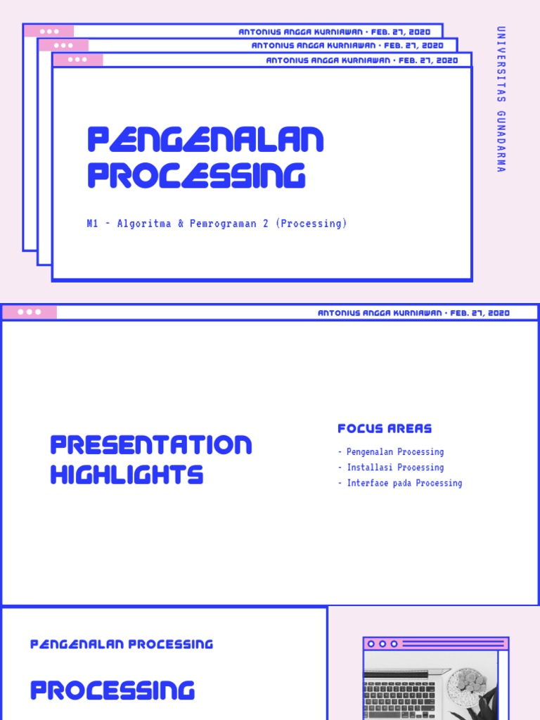 M1 - Pengenalan Processing | PDF