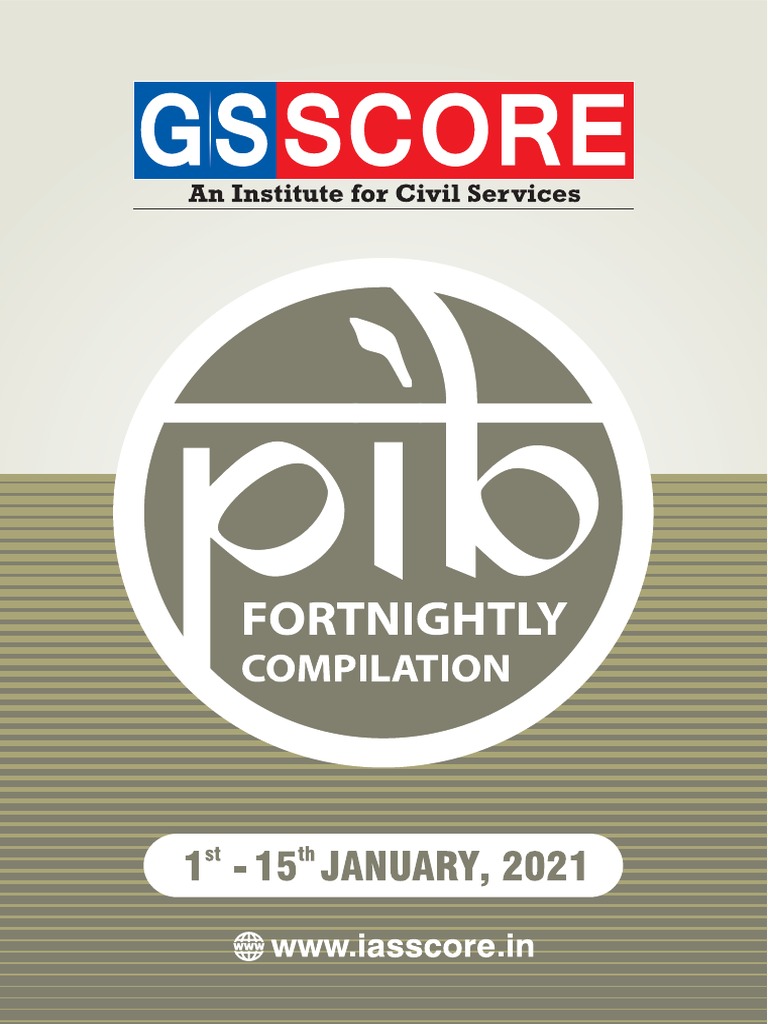 Pib 1 To 15 January 2021 | PDF