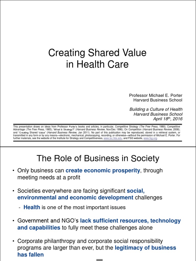 CVS - HBS Building A Culture of Healthcare | PDF | Corporate Social ...