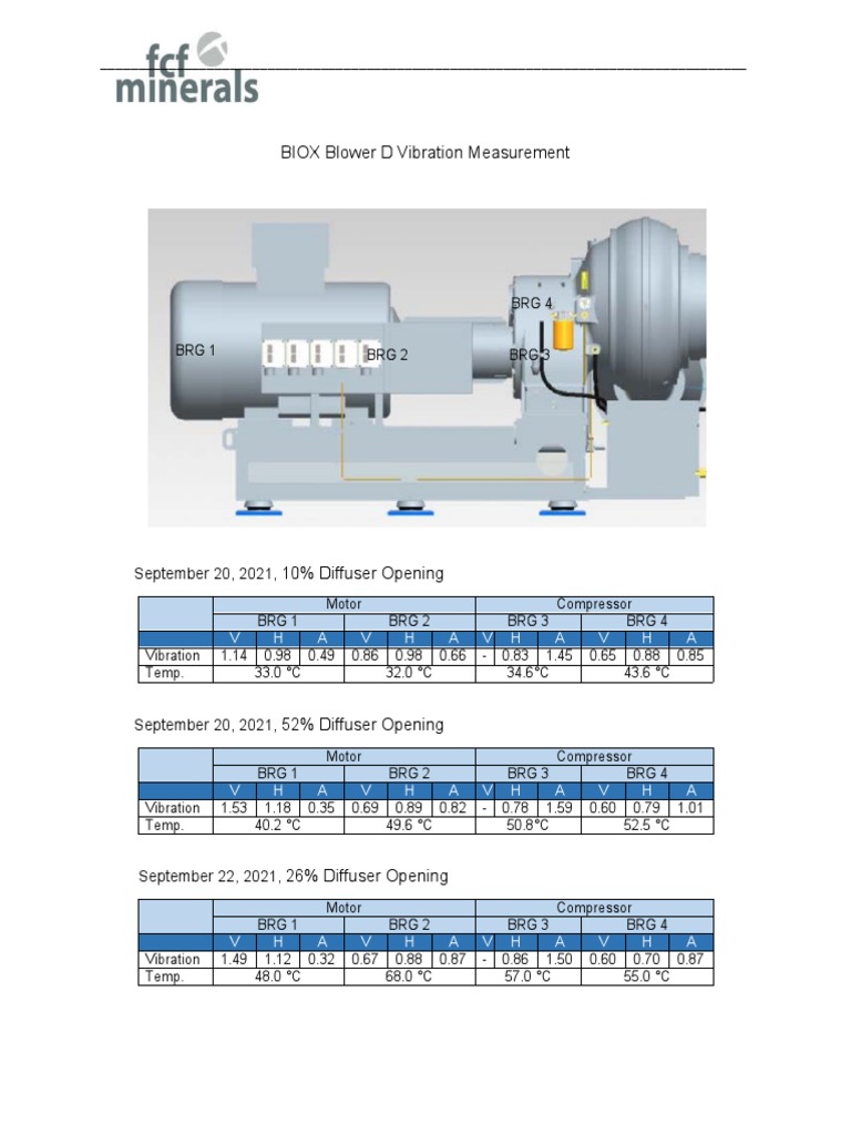 Biox Blower D Vibration Measurement | PDF
