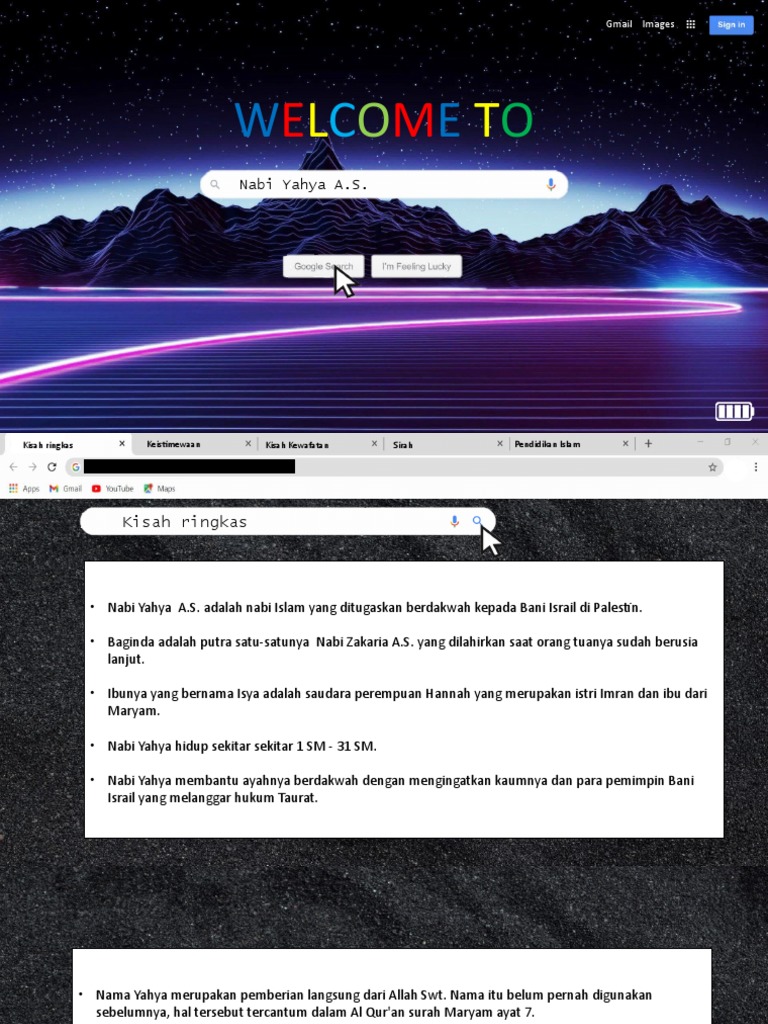 Nabi Yahya A.S. | PDF