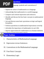 Module 1 - Mathematics in Our World | PDF | Discrete Mathematics | Pattern