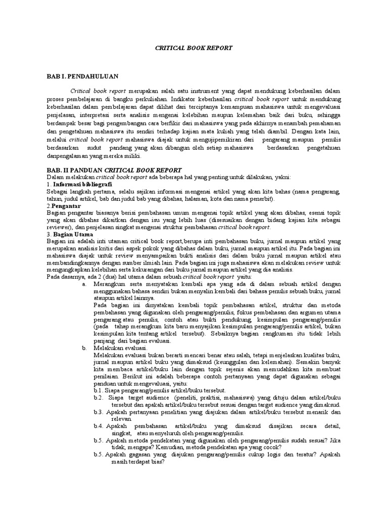 Format Tugas CBR | PDF