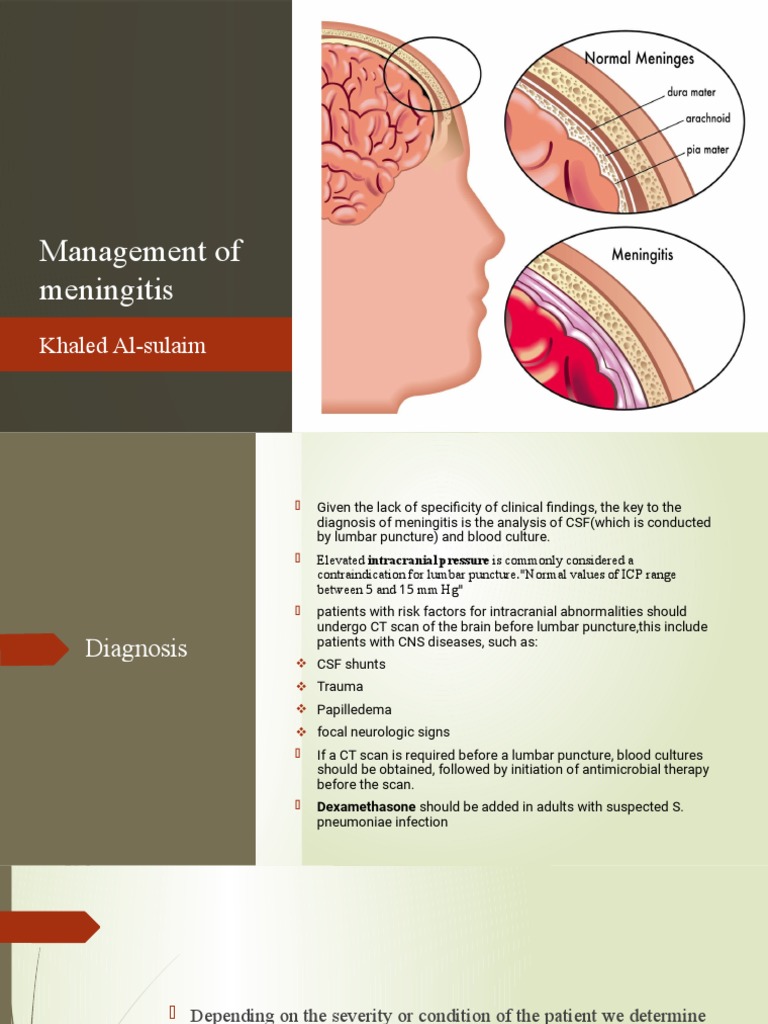 Meningitis Diagnosis & Management | PDF | Meningitis | Clinical Medicine