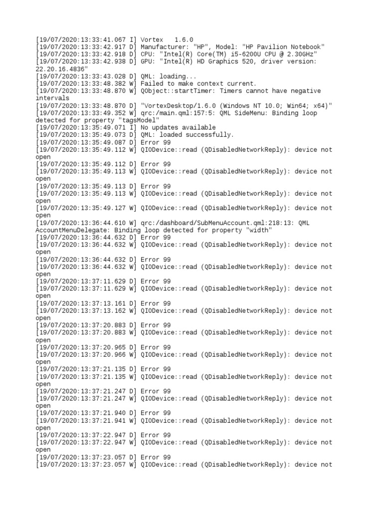 Vortex Log | PDF | Computer Companies Of The United States | Ibm Pc ...