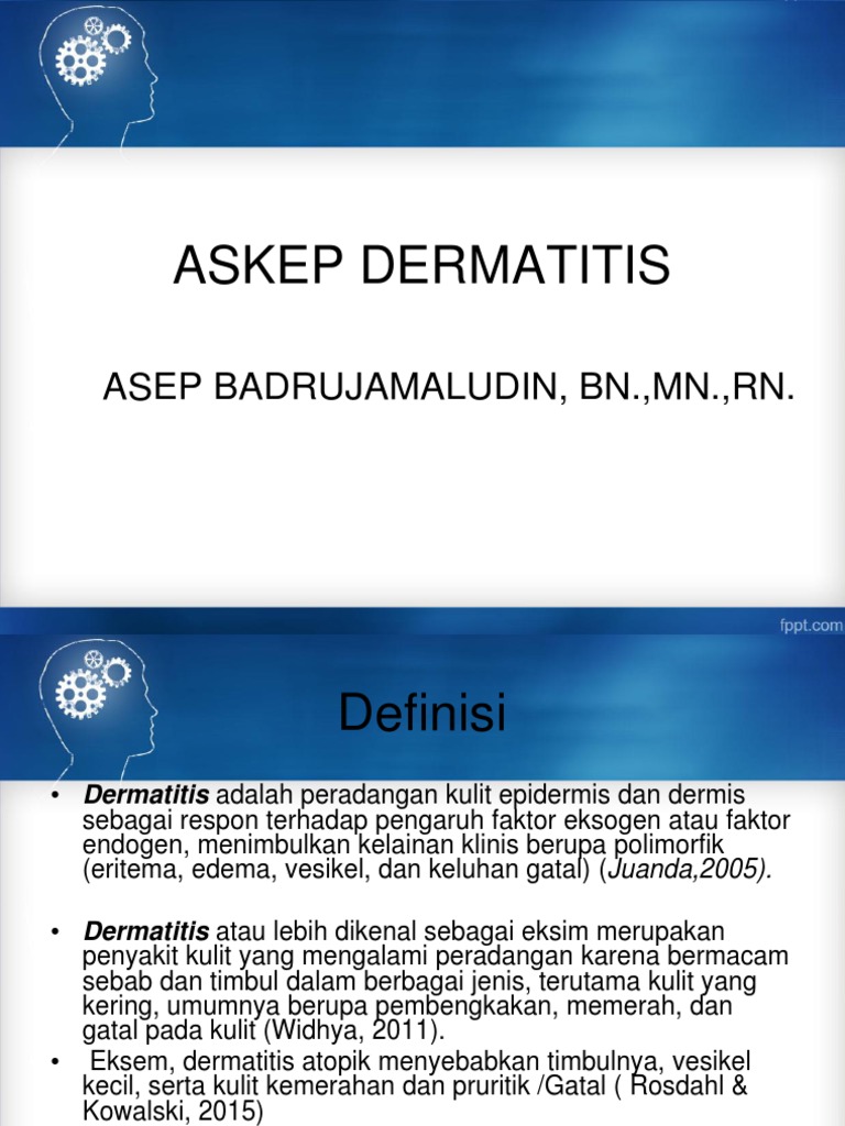 2021 - Askep Dermatitis - W2 | PDF