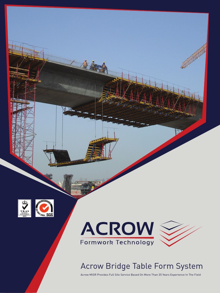 Acrow Bridge Table Form (Press) | PDF | Building Engineering ...