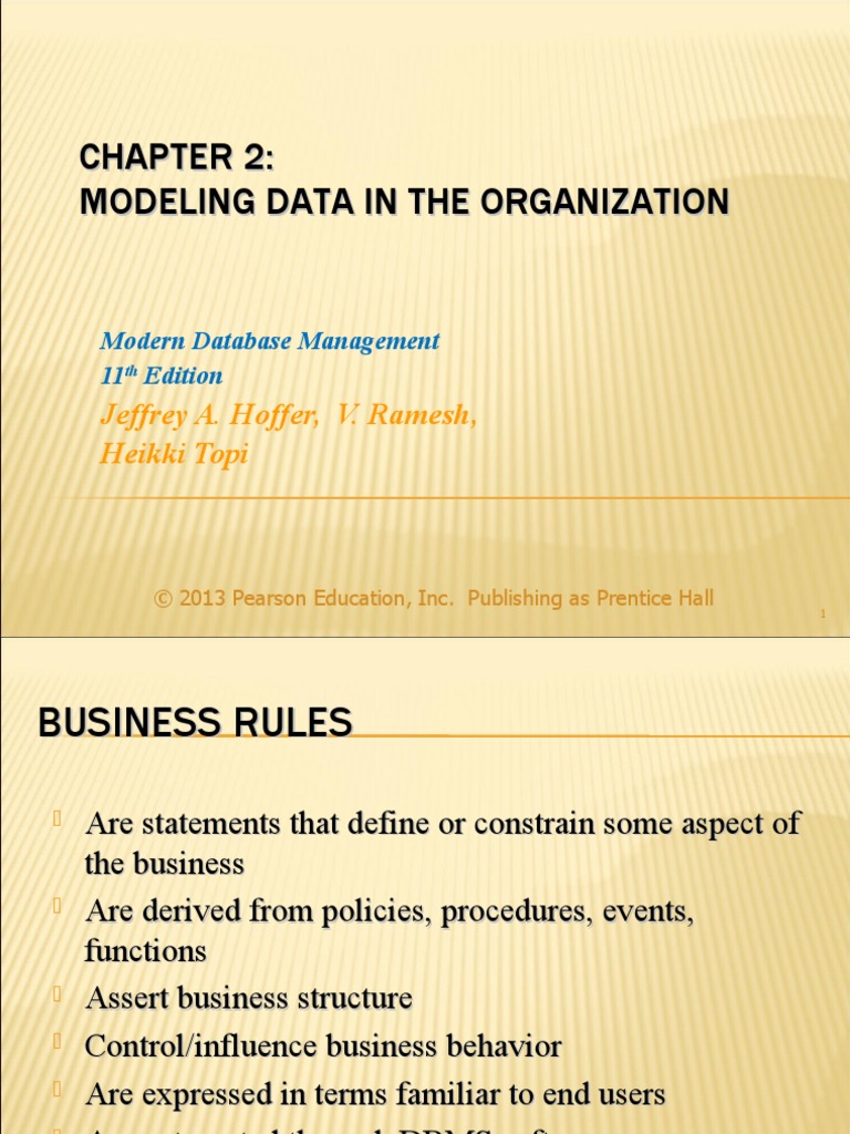 Chapter 2 | PDF | Databases | Object (Computer Science)