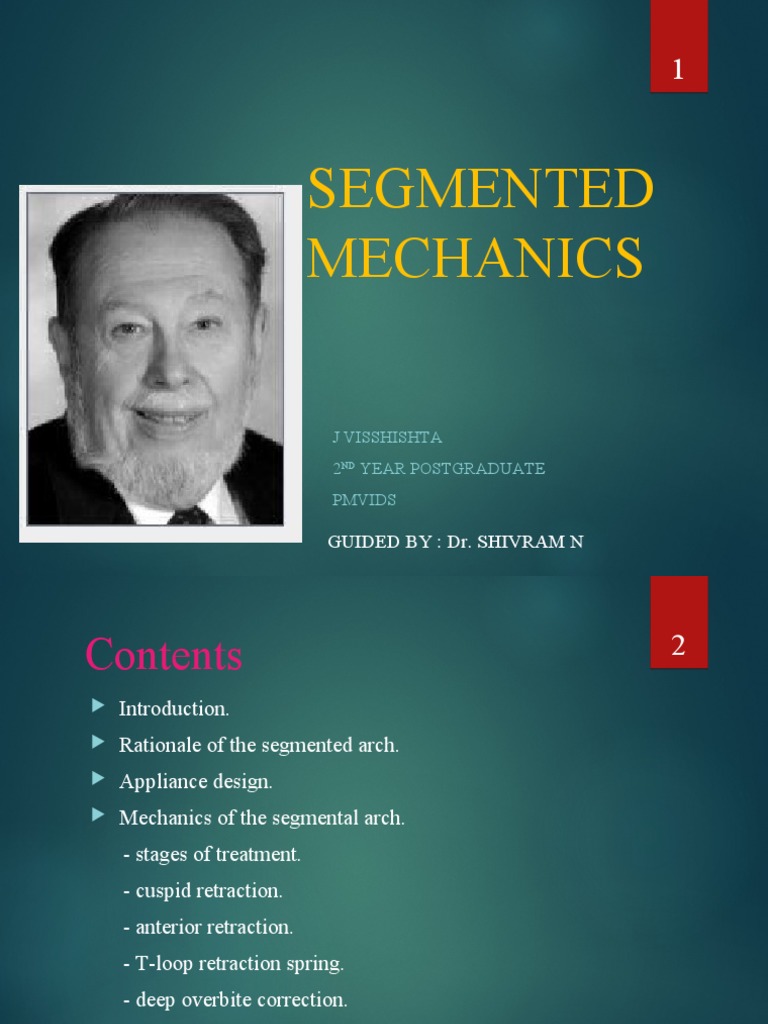 Segmented Arch Mechanics in Orthodontics | PDF | Dentistry | Dentistry ...