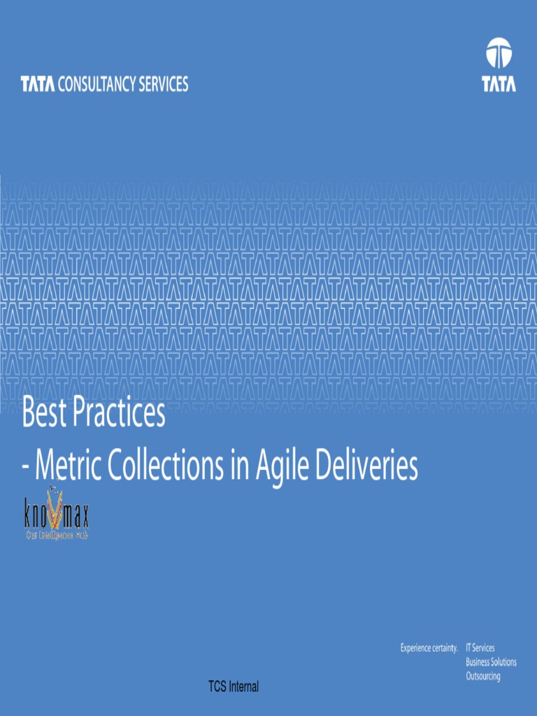 Best Practices On Agile Metrics | PDF | Agile Software Development ...