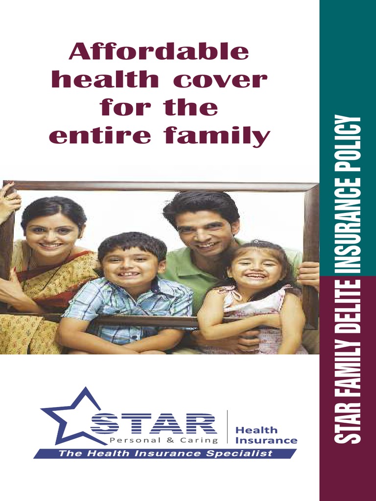 Star Family Delite Insurance | PDF | Insurance | Coronary Artery Bypass ...