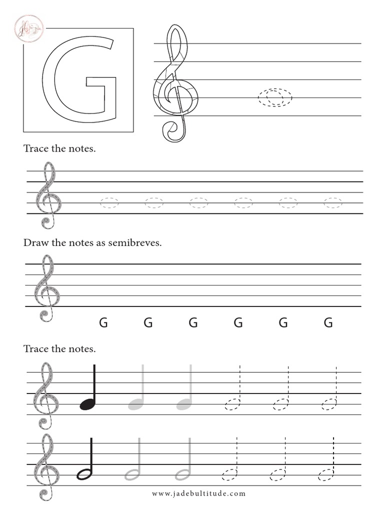 Trace Music Notes as Semibreves | PDF