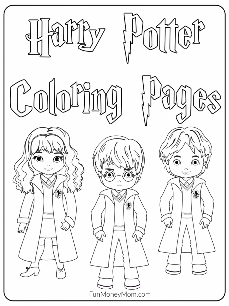 Harry Potter Coloring Book | PDF