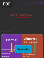 Bising Usus Normal, Auskultasi Paru. | PDF