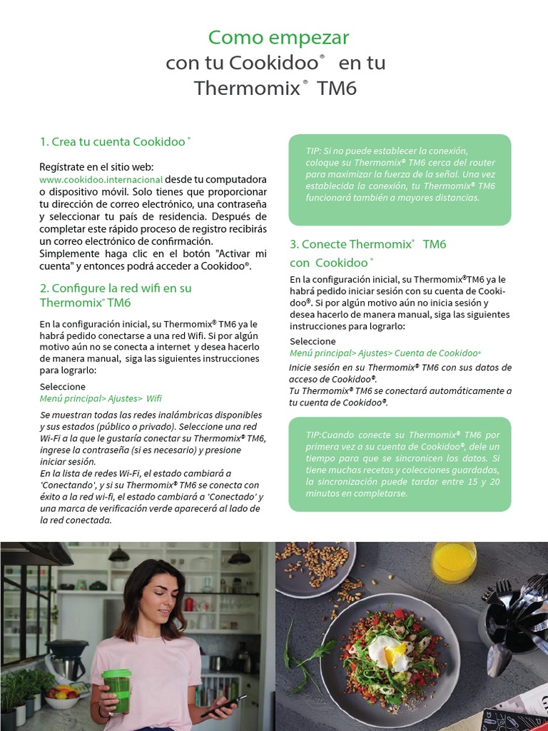 Cookidoo 2.0 Brochure First Steps | PDF | Wifi | Internet