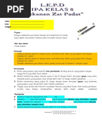 Tekanan Zat Dan Penerapannya Dalam Kehidupan Sehari-Hari: Kelas 8 Semester 2 | PDF