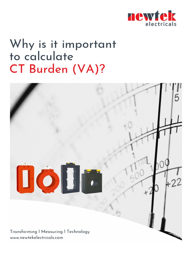 Importance of CT Burden Calculation | PDF | Electrical Engineering ...