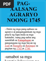 Kilusang Agraryo NG Pilipinas | PDF