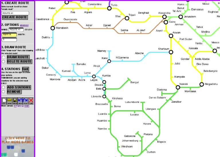 Metro Map Creator 2 | PDF