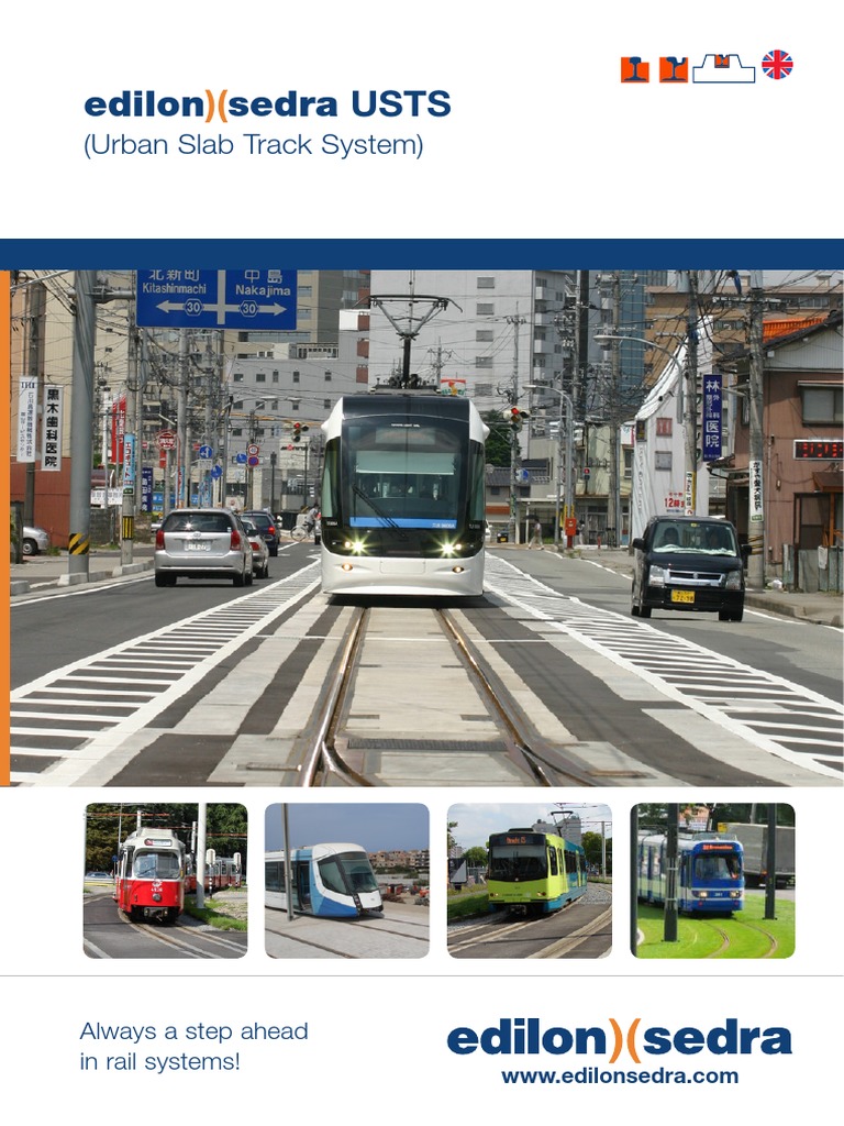 Brochure - Edilon) (Sedra USTS (Urban Slab Track System) - EN | PDF ...