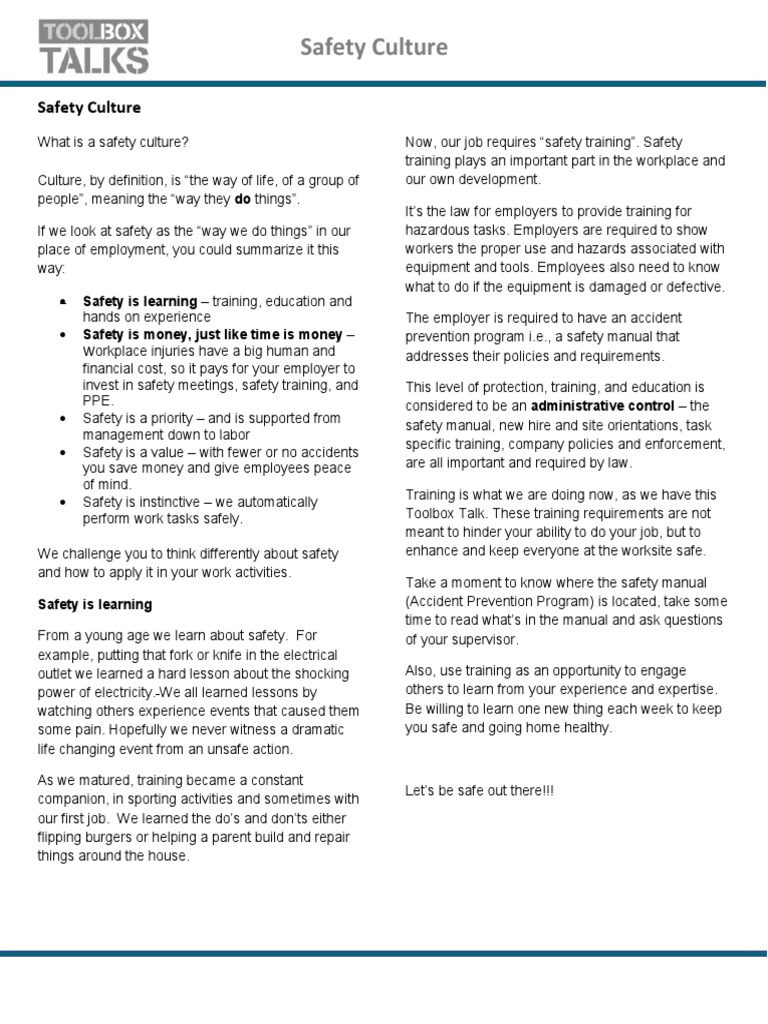 Workplace Safety Essentials | PDF | Occupational Safety And Health | Employment