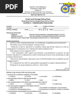 Panlapi Worksheets | PDF