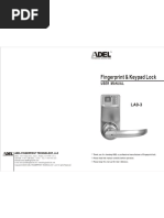 Manual of Smart Door Lock | PDF