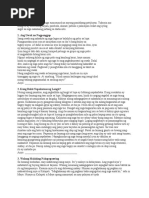 Rubriks Sa Pagsulat NG Sanaysay | PDF