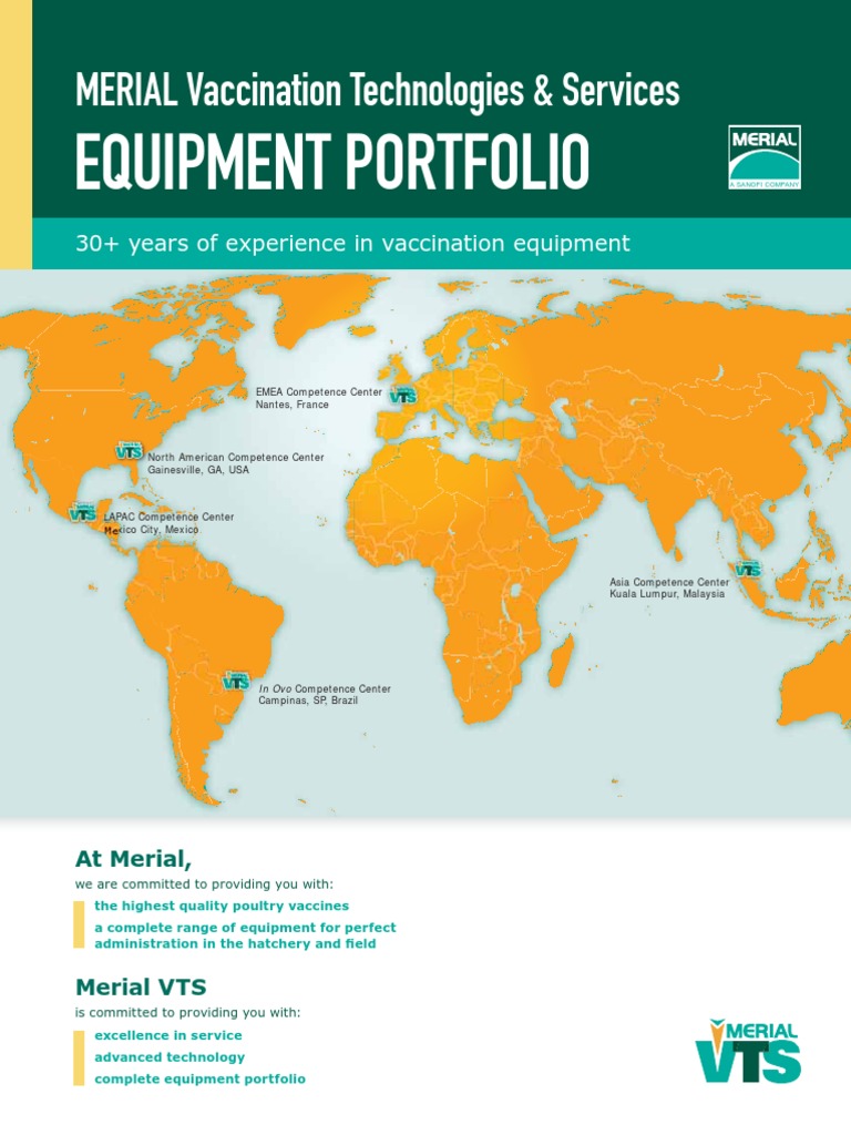 Merial Equipment Portfolio | PDF | Syringe | Injection (Medicine)