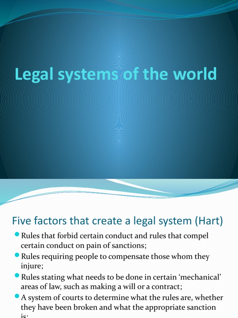 Global Legal Systems Overview | PDF | Precedent | Common Law