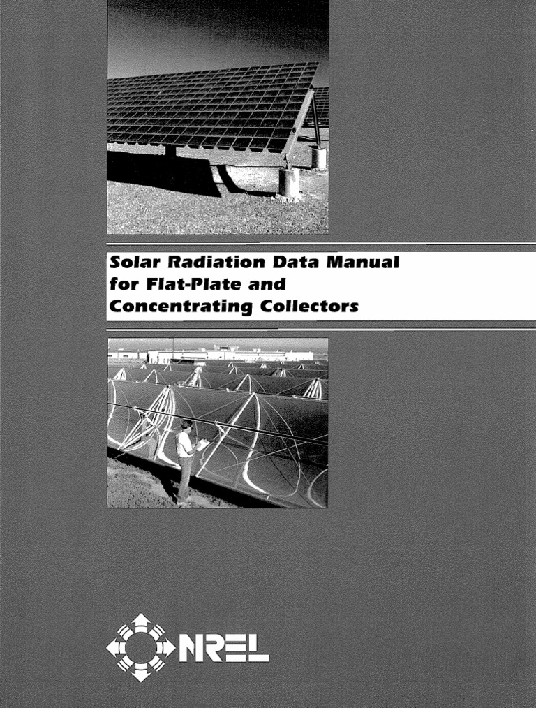 Solar Radiation Data Manual | PDF