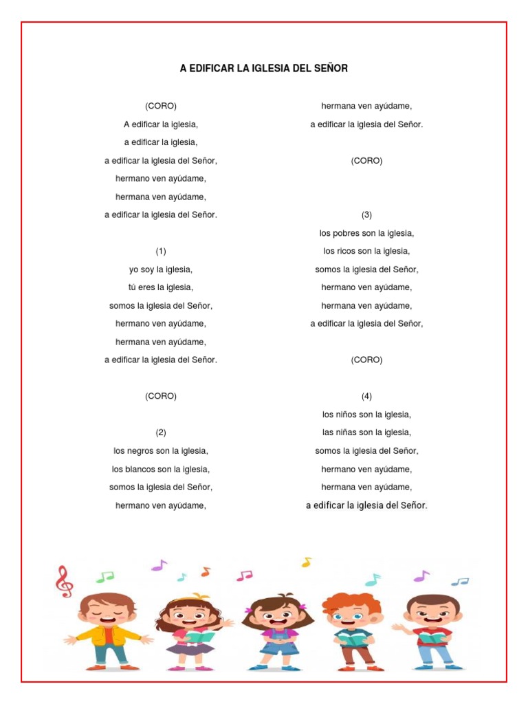 A Edificar La Iglesia Del Señor | PDF