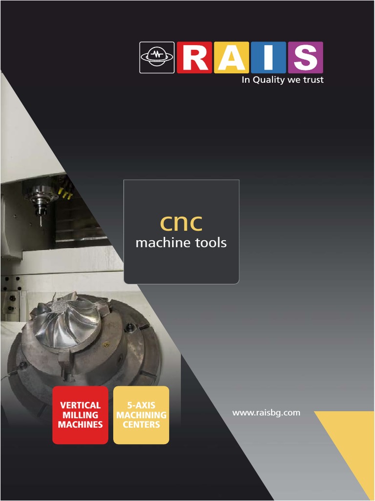 Rais Centers Catalog | PDF | Numerical Control | Machining
