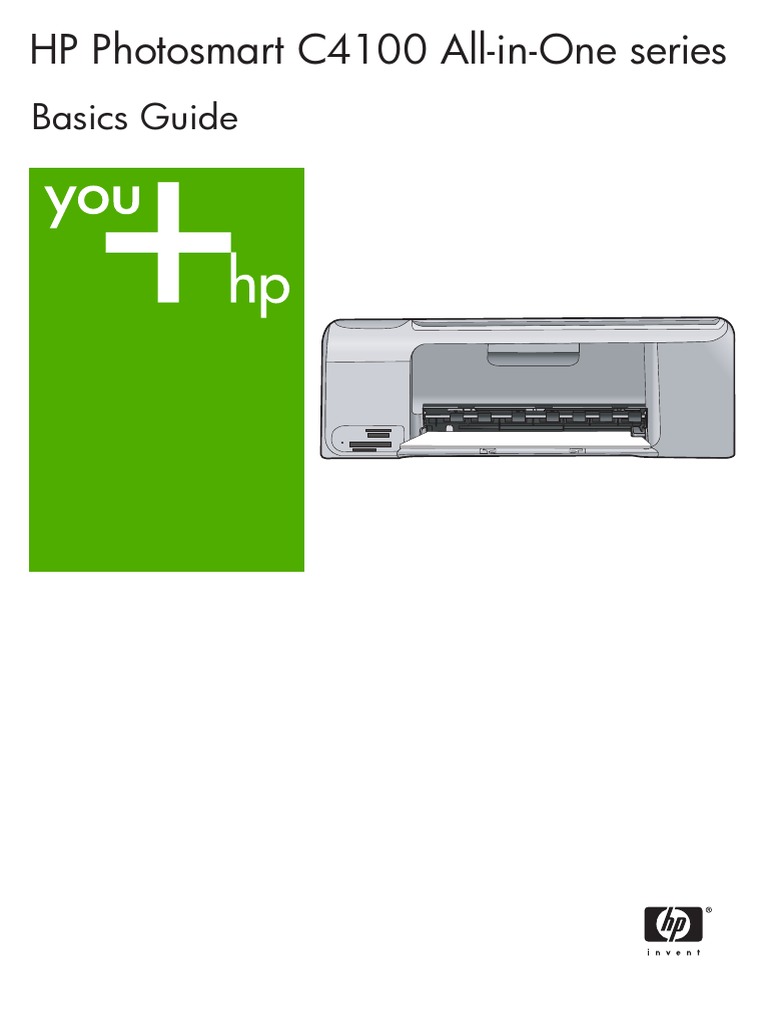 HP Photosmart C4180 Instruction Manual | PDF | Software | Computing