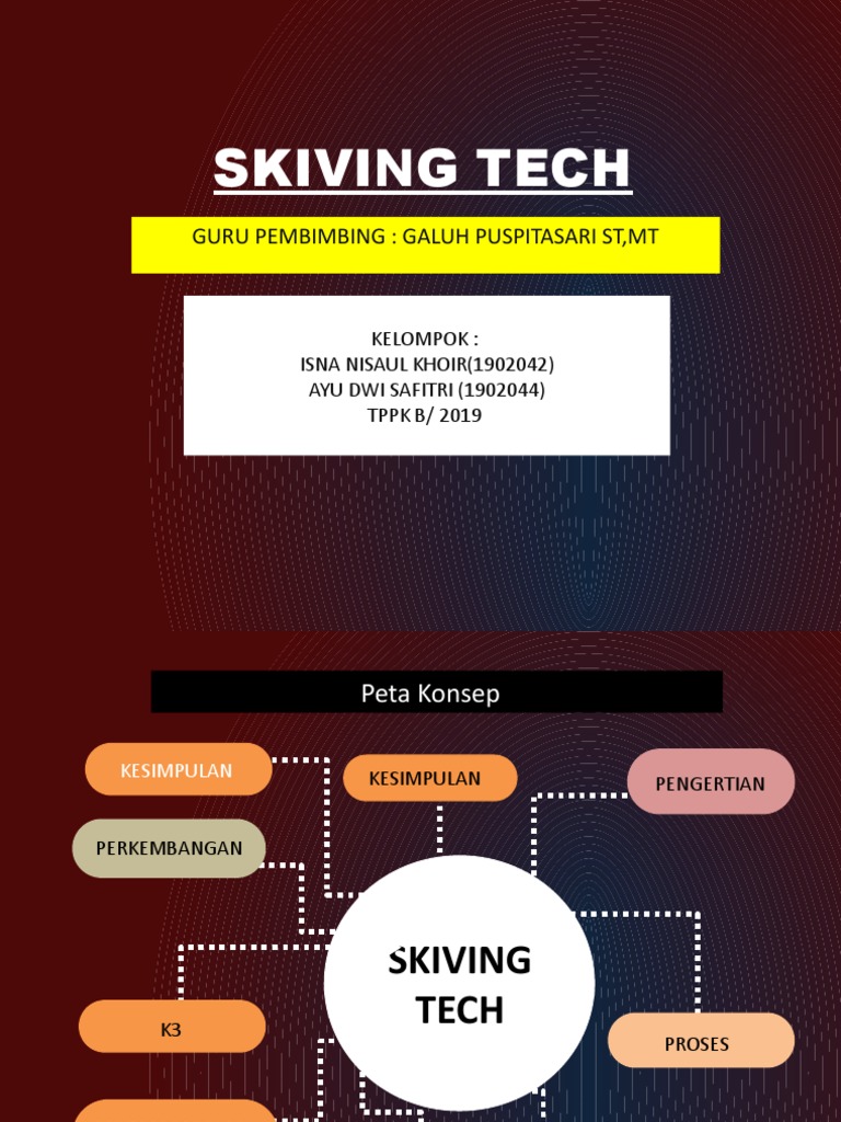 4.pengantar Teknologi Skiving Tech (Isna 190204) (Ayu Dwi 1902044) | PDF