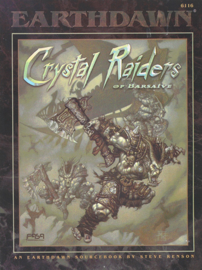 Earthdawn Crystal Raiders of Barsaive | PDF